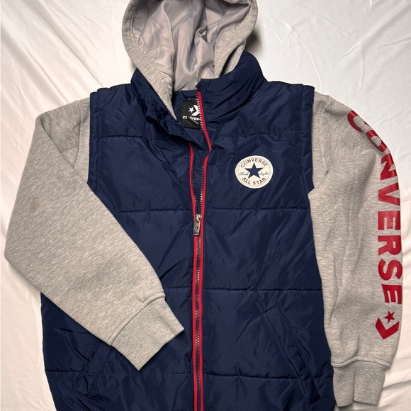 Converse | Jackets & Coats | Converse All Star Quilted Puffer ...